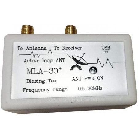 MLA-30 Plus Loop antenn 0.5 - 30Mhz