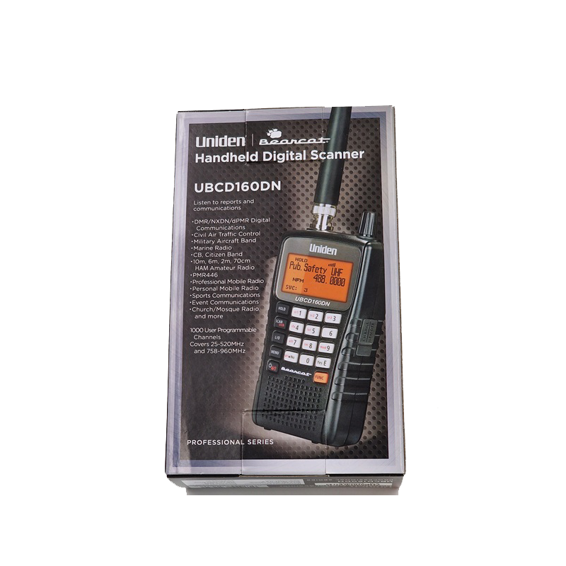 Uniden UBCD160DN Scanner Portable