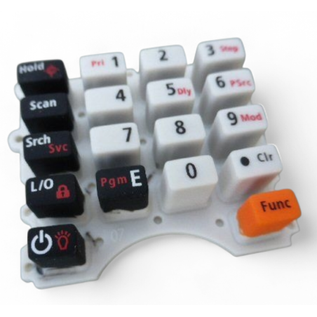 Uniden UBC75XLT keyboard