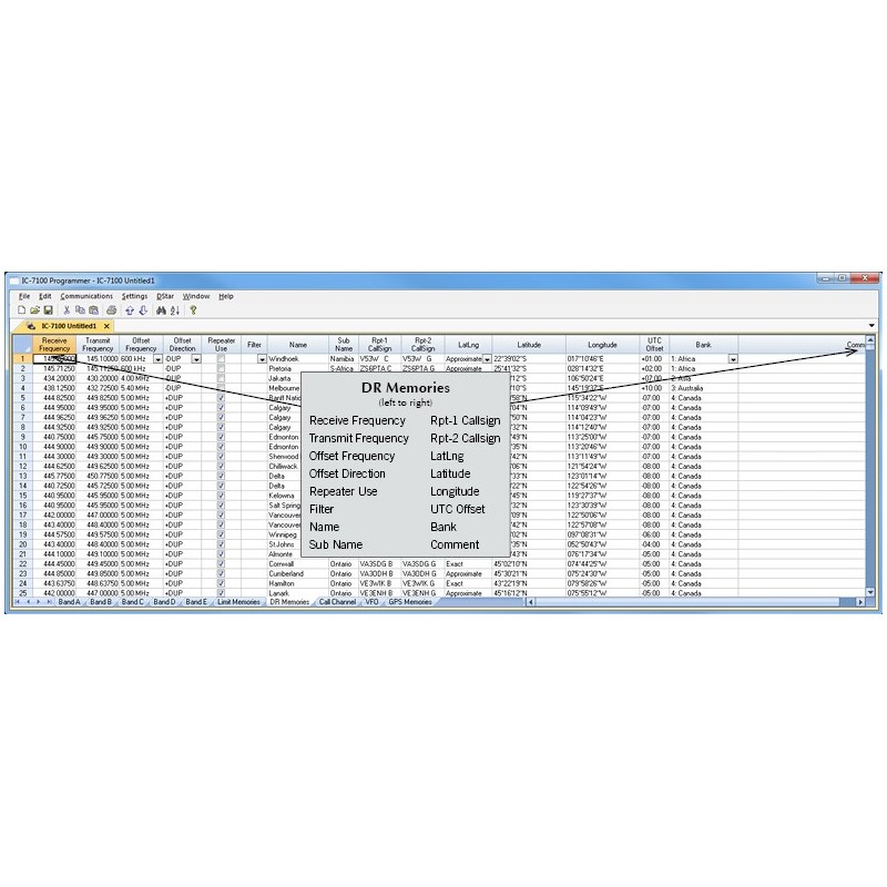 WCS-7100 Programming Software