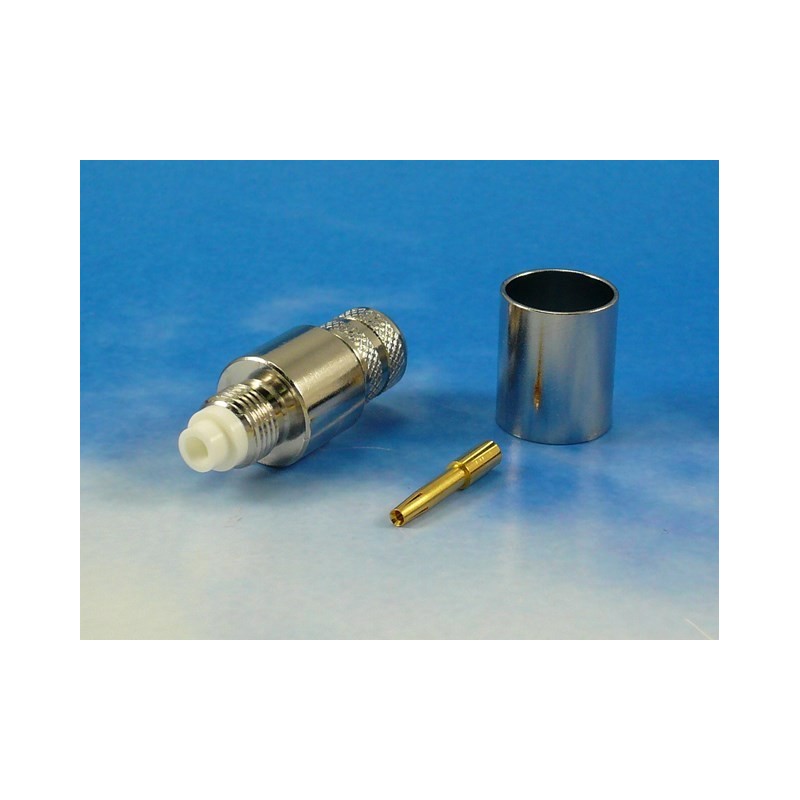 Connector FME Female RG-213 Crimp